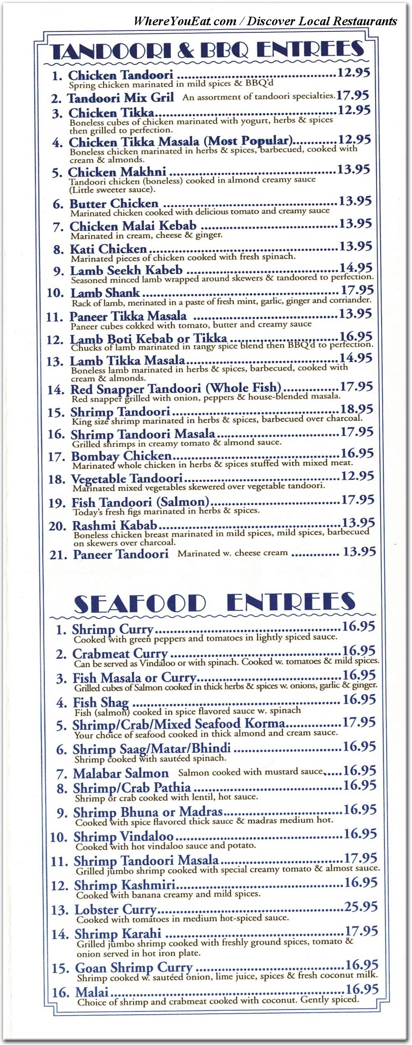 Bombay Grill BAY RIDGE in Brooklyn